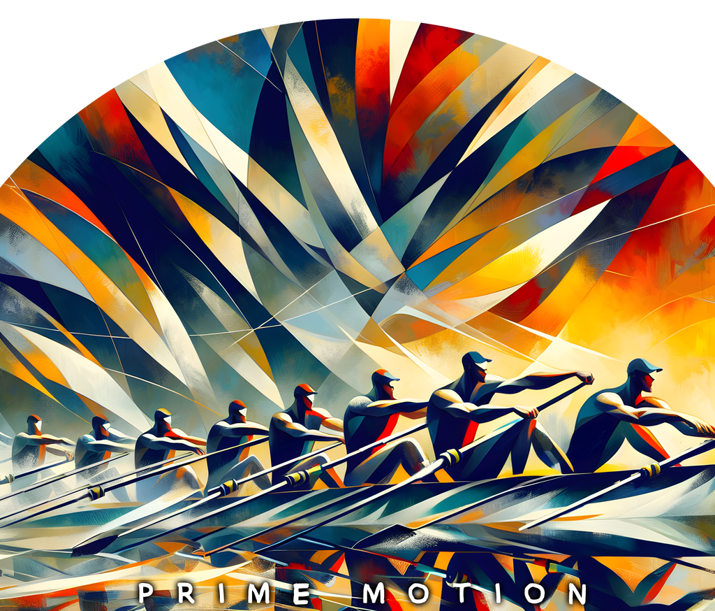 Rowing - Power Eight || Longsleeve | Badge Print